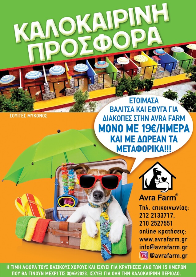Ξενοδοχείο Σκύλων, Φιλοξενία Σκύλων, Φύλαξη Γατών Αθήνα | Avra Farm